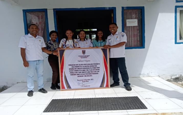 Penyerahan Maklumat Pelayanan Public Kepada Pemerintah Desa Marantutul ... Penyerahan Maklumat Pelayanan Public Kepada Pemerintah Desa Marantutul ...